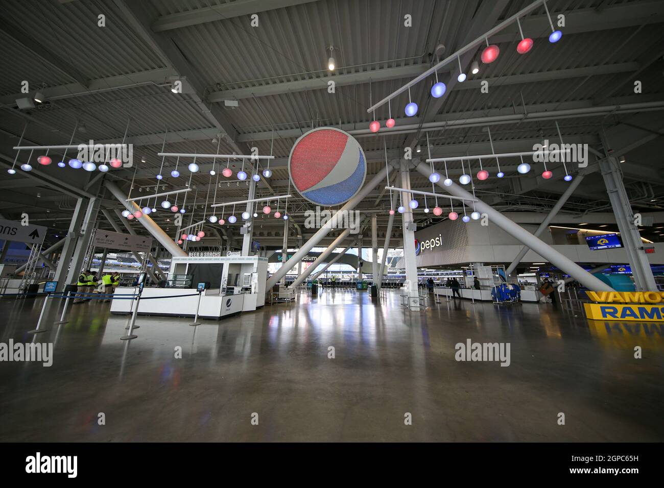 Sunday, September 26, 2021; Inglewood, CA USA; A general view of the ...