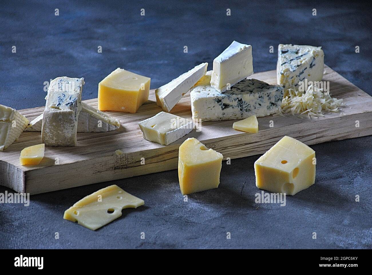Cheddar parmesan stack hi-res stock photography and images - Alamy