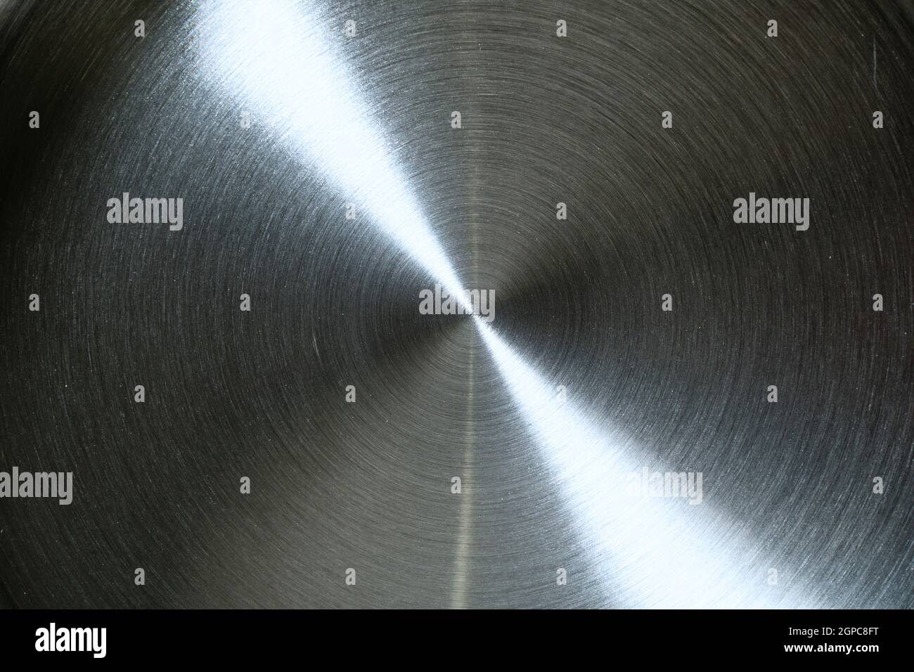 Gray metal texture of circular pattern Stock Photo - Alamy