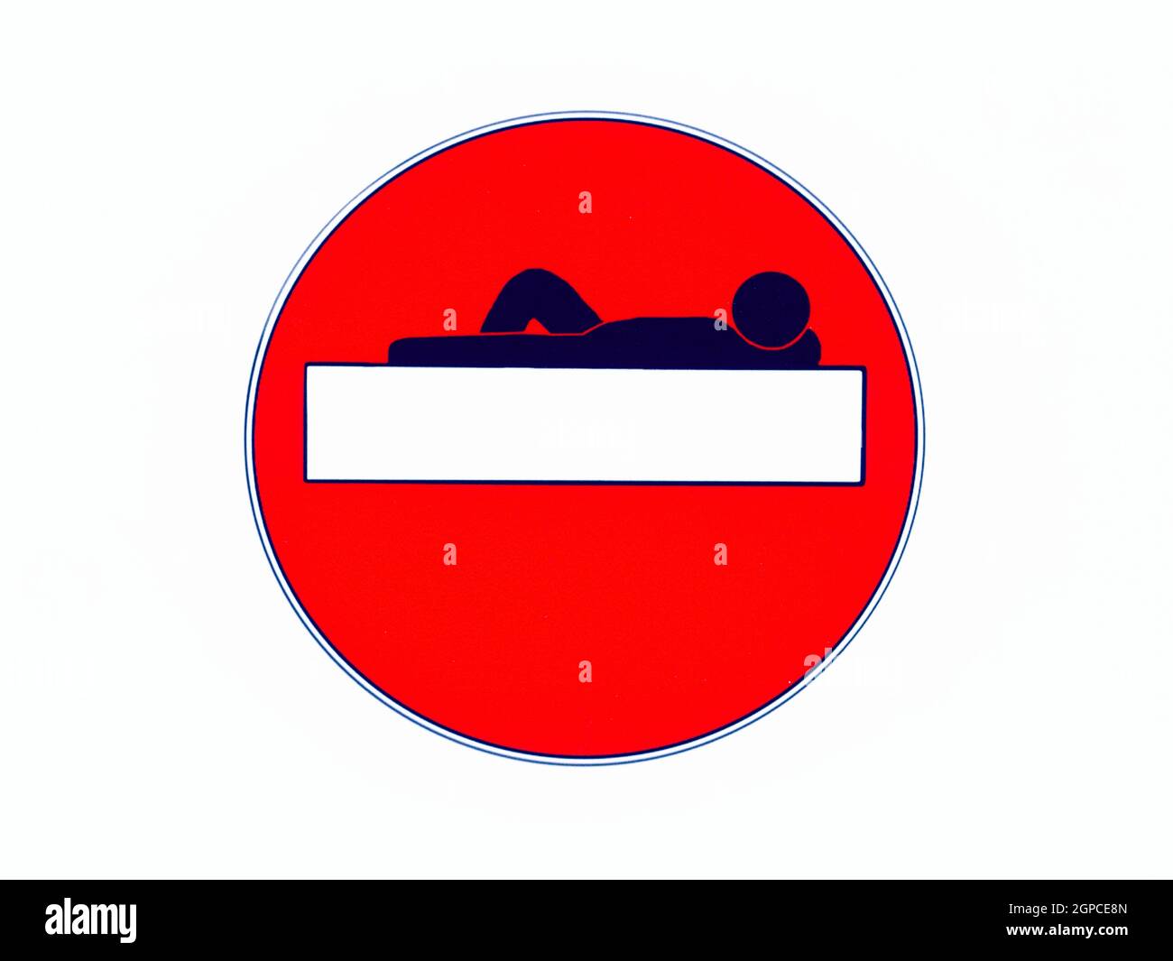 Drawing man resting on Cut Out Stock Images & Pictures - Alamy