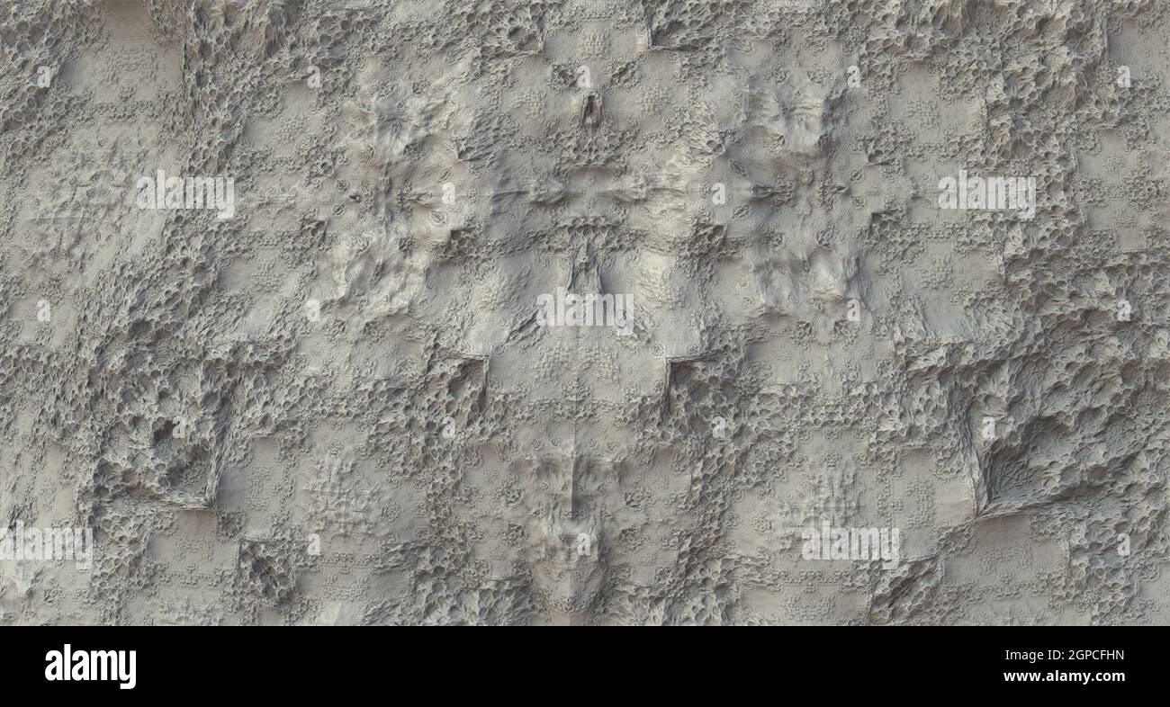 Picture of three-dimensional spaceship fractals in motion Stock Photo ...