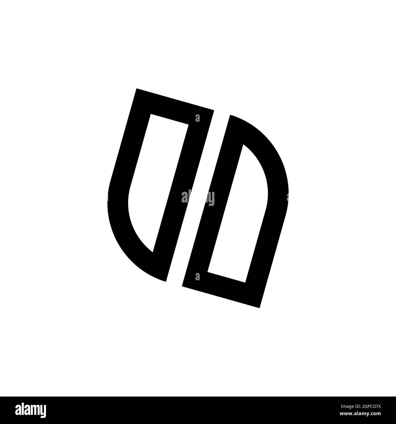 OO logo with geometric shape vector monogram design template isolated ...