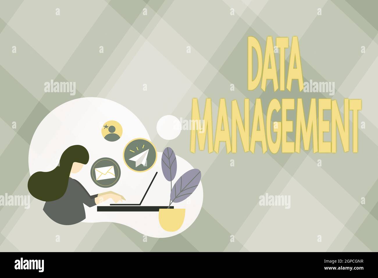 Inspiration showing sign Data Management. Conceptual photo The practice ...