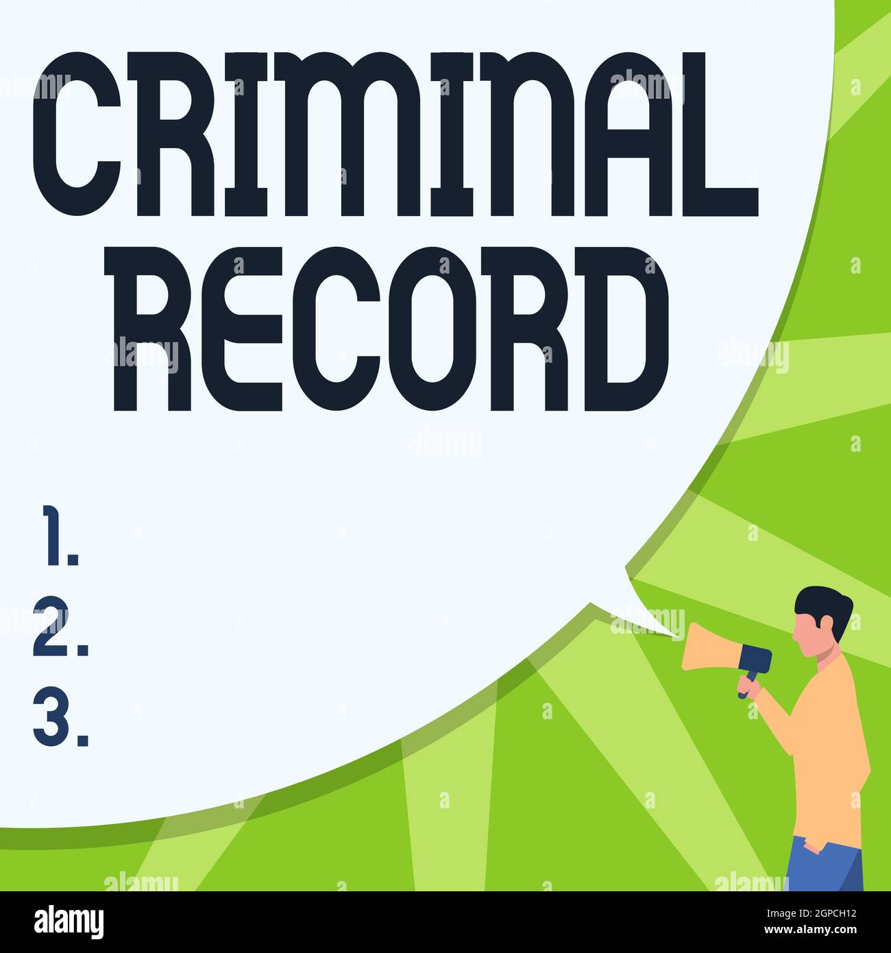 Inspiration showing sign Criminal Record. Conceptual photo profile of a ...