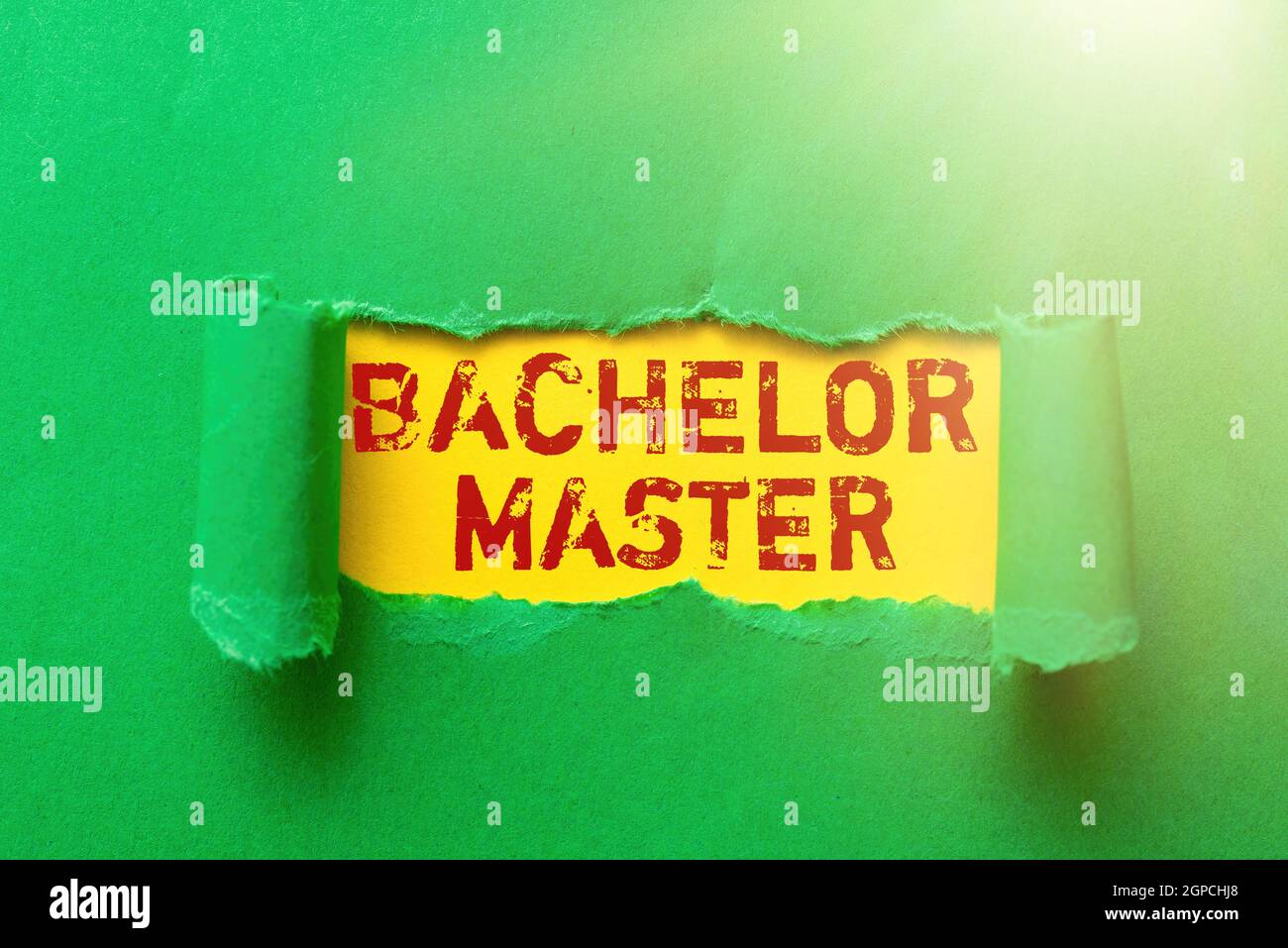 Handwriting text Bachelor Master. Word Written on An advanced degree ...
