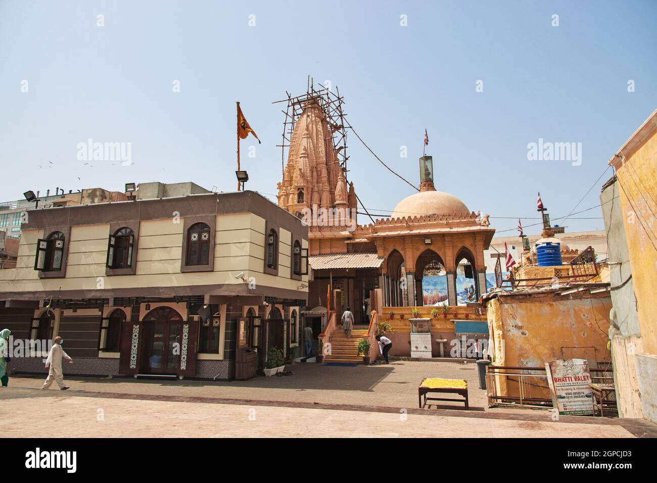 Vintage Hindu Temple in Karachi, Pakistan Stock Photo - Alamy