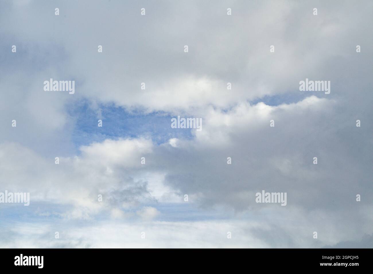 Beauty white cloud and clear blue sky in sunny day texture background ...