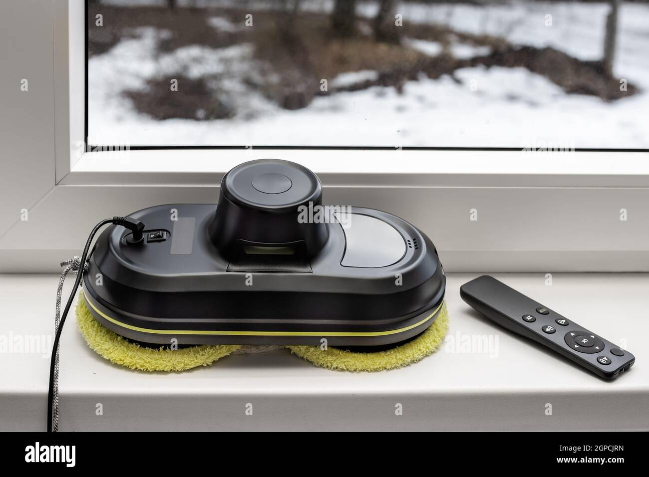 Robotics, a window cleaner robot and a remote control for cleaning ...