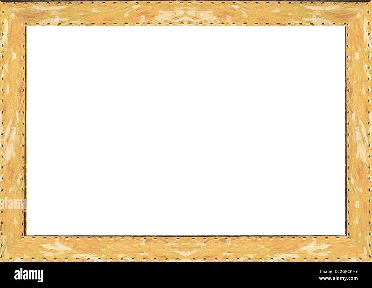 White frame background with decorated design borders Stock Photo - Alamy