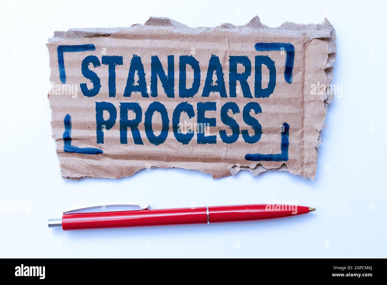 Text caption presenting Standard Process. Business showcase rules made ... Text caption presenting Standard Process. Business showcase rules made ...