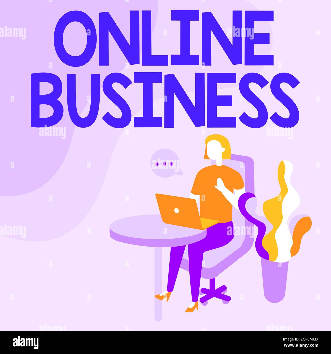 Text caption presenting Online Business. Concept meaning Commercial ...