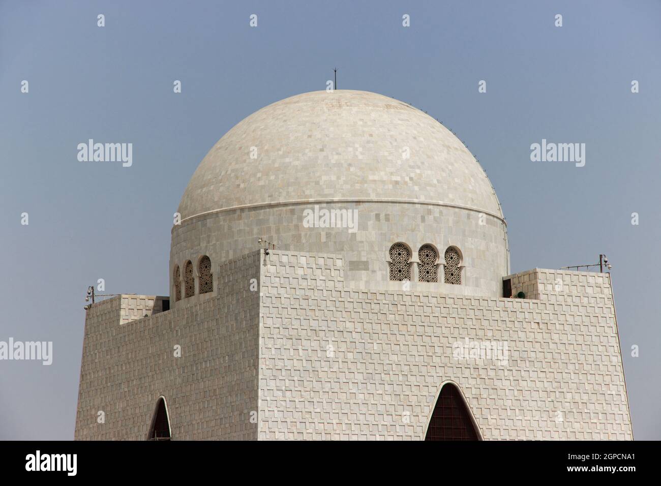 Mazar E Quaid, Jinnah Mausoleum, the tomb in Karachi, Pakistan Stock ...