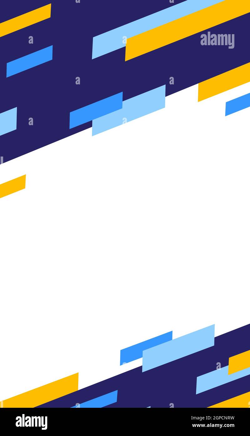 Abstract white background with colored rectangles - Vector illustration ...