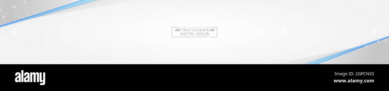 Abstract white background with silver accents - Vector illustration ...