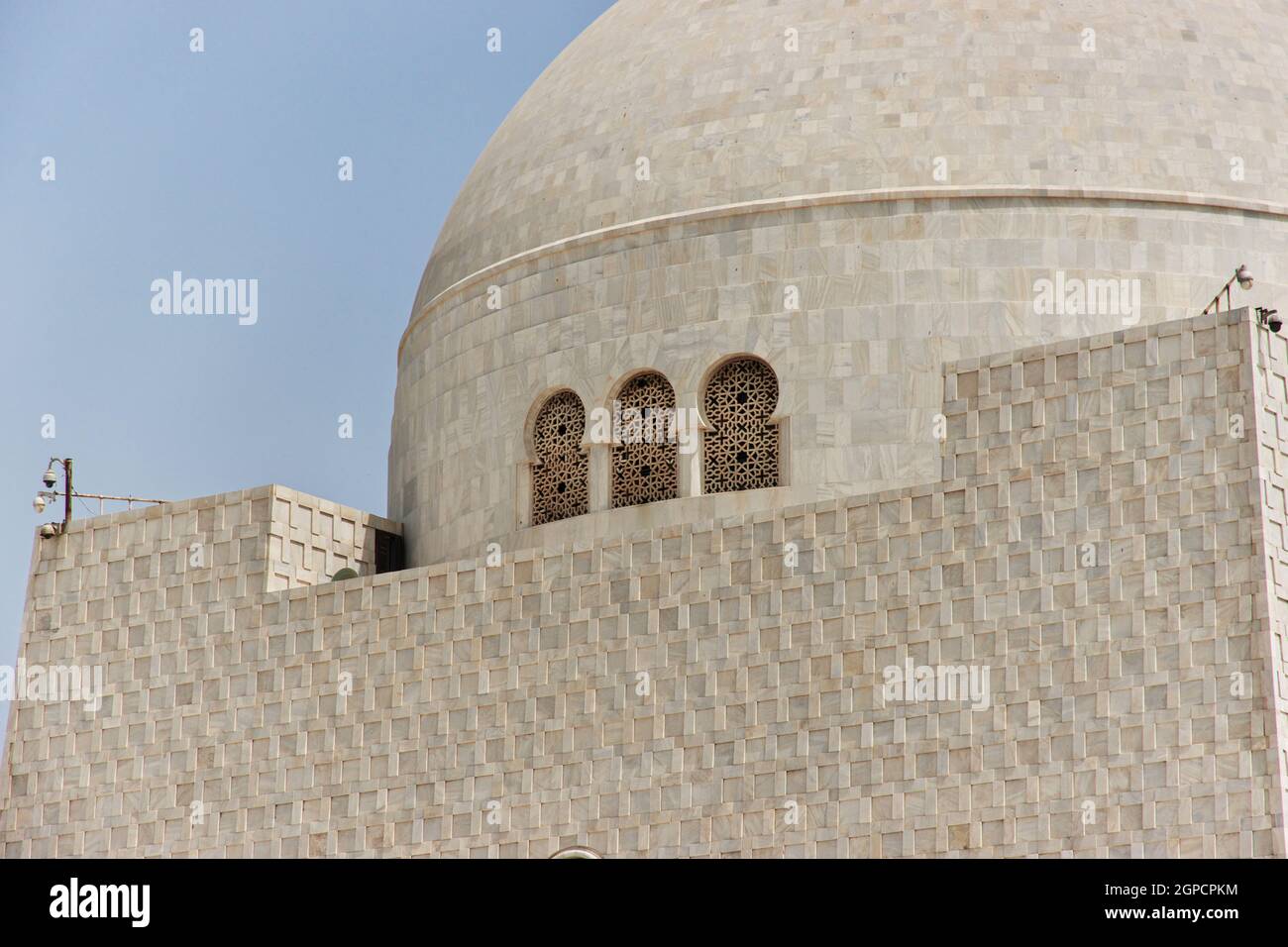Mazar E Quaid, Jinnah Mausoleum, the tomb in Karachi, Pakistan Stock ...