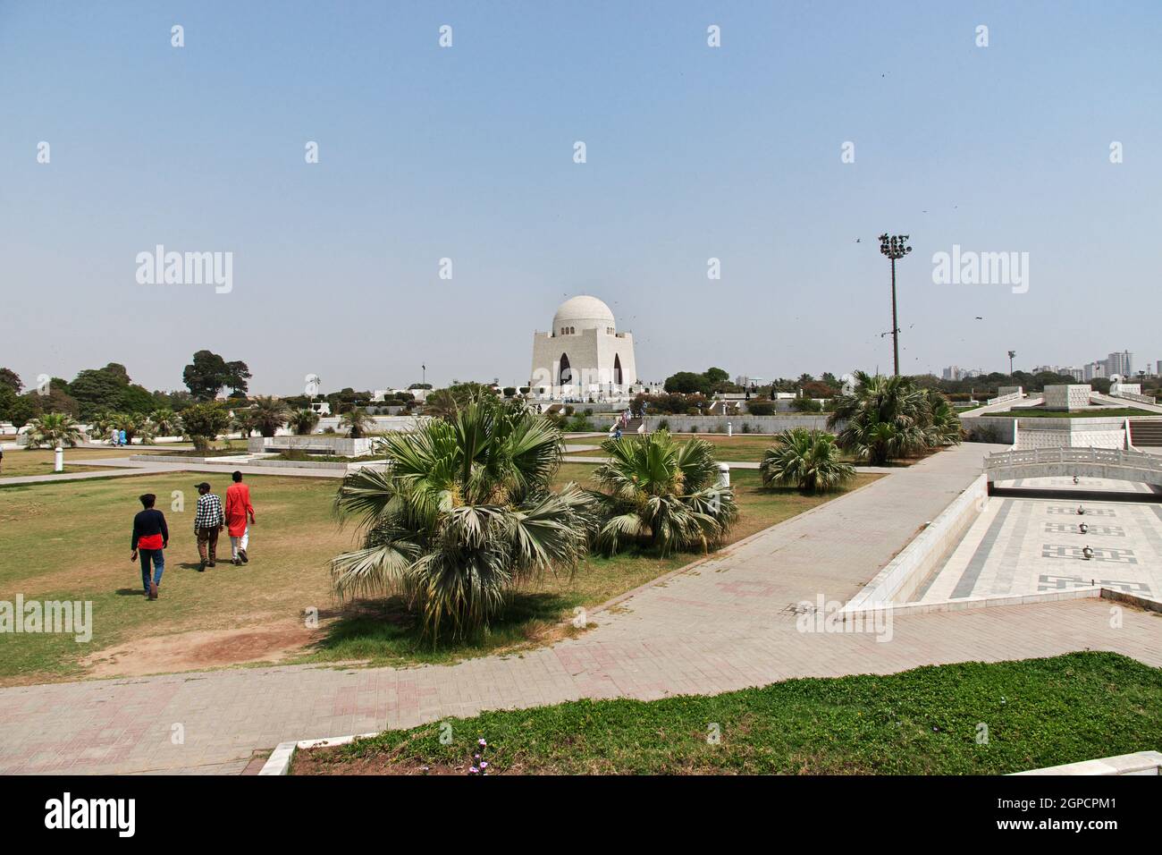 Mazar E Quaid, Jinnah Mausoleum, the tomb in Karachi, Pakistan Stock ...