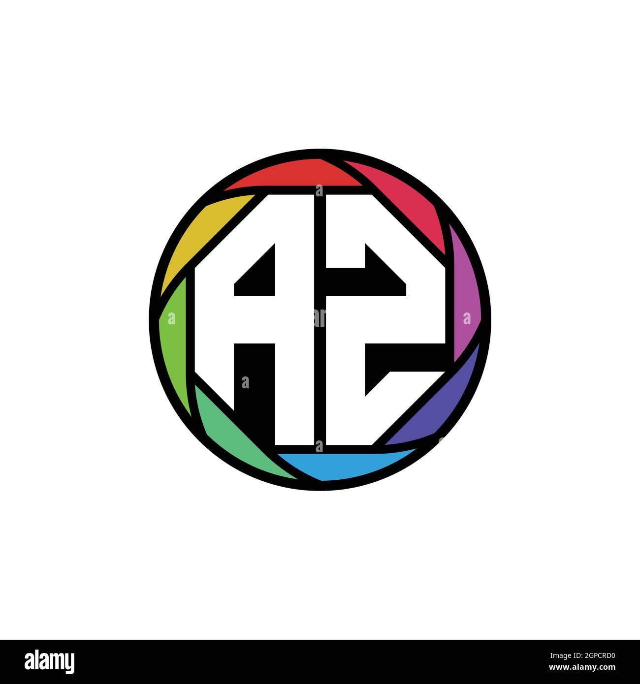 Az Monogram High Resolution Stock Photography and Images - Alamy