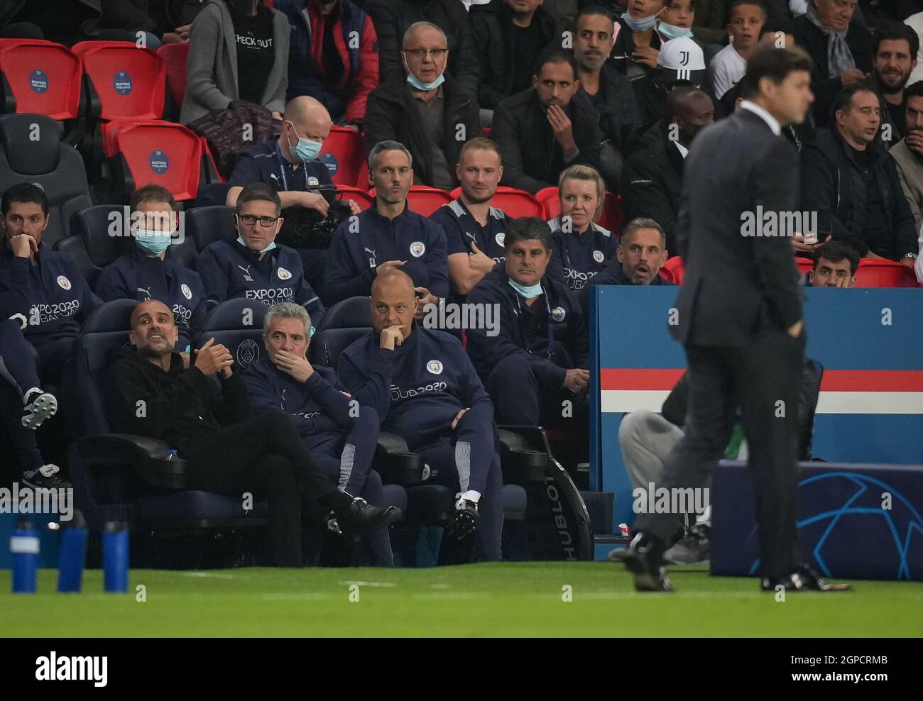 Manchester city coaching staff hi-res stock photography and images - Alamy