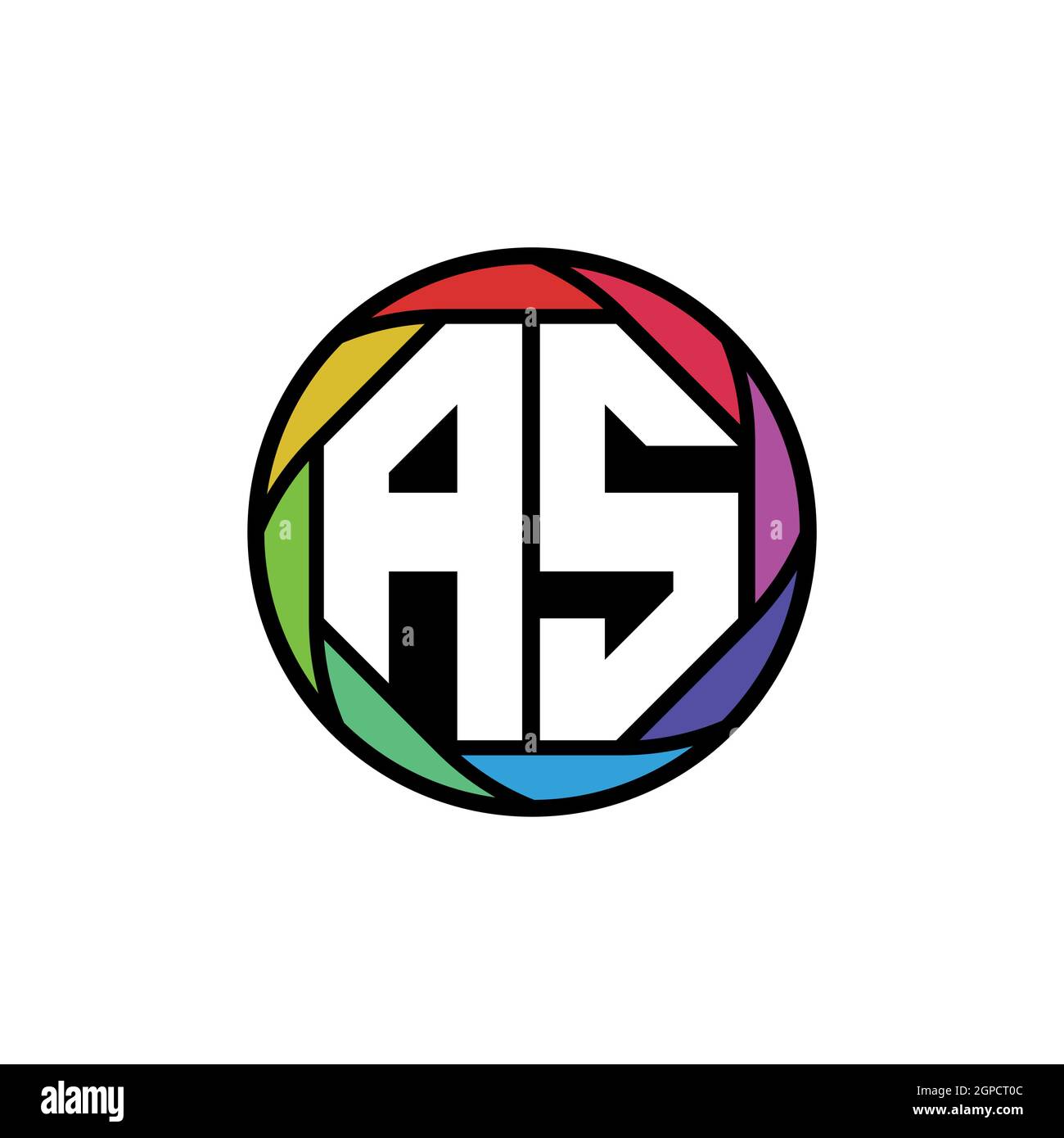 Letter s badge logo Cut Out Stock Images & Pictures - Alamy