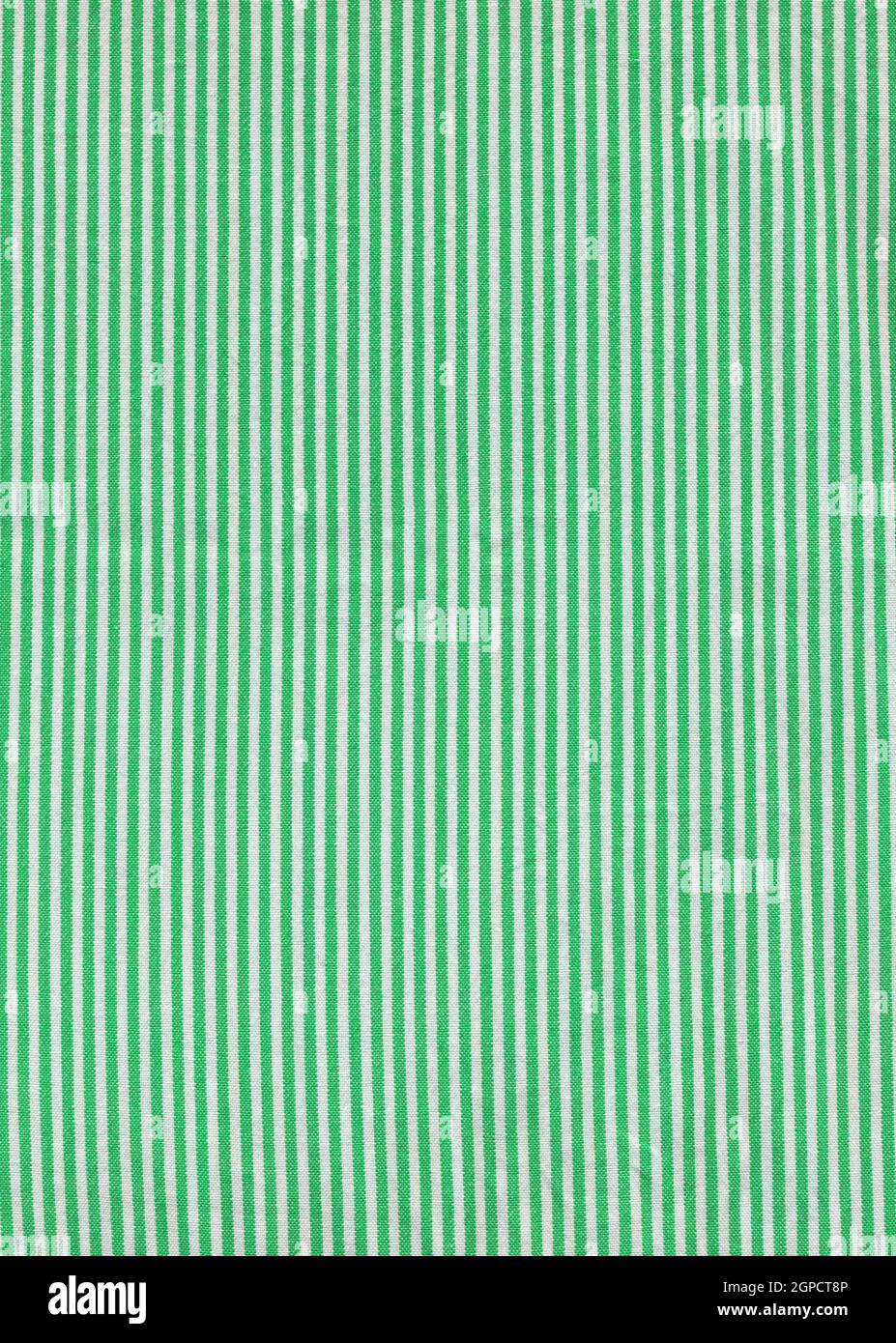 Green striped tablecloth background texture. Fabric wallpaper Stock ...