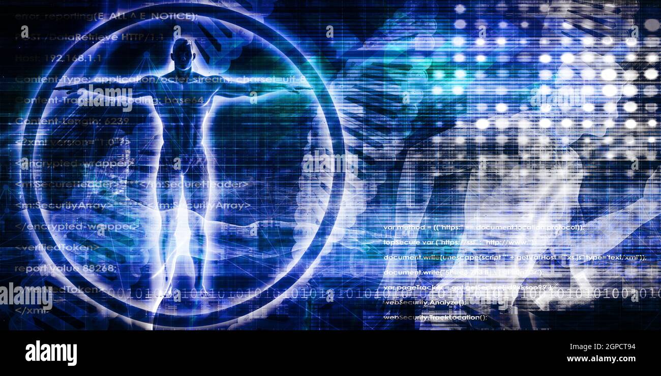 Science Technology Concept With Digital Research And Development Stock ...