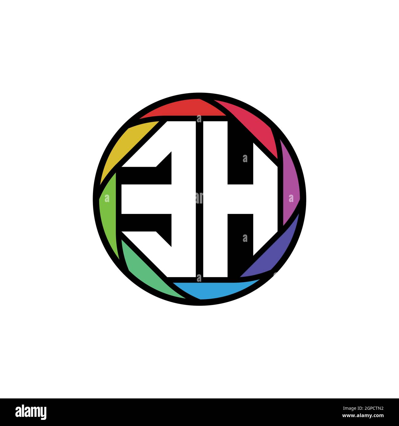 Eh monogram hi-res stock photography and images - Alamy