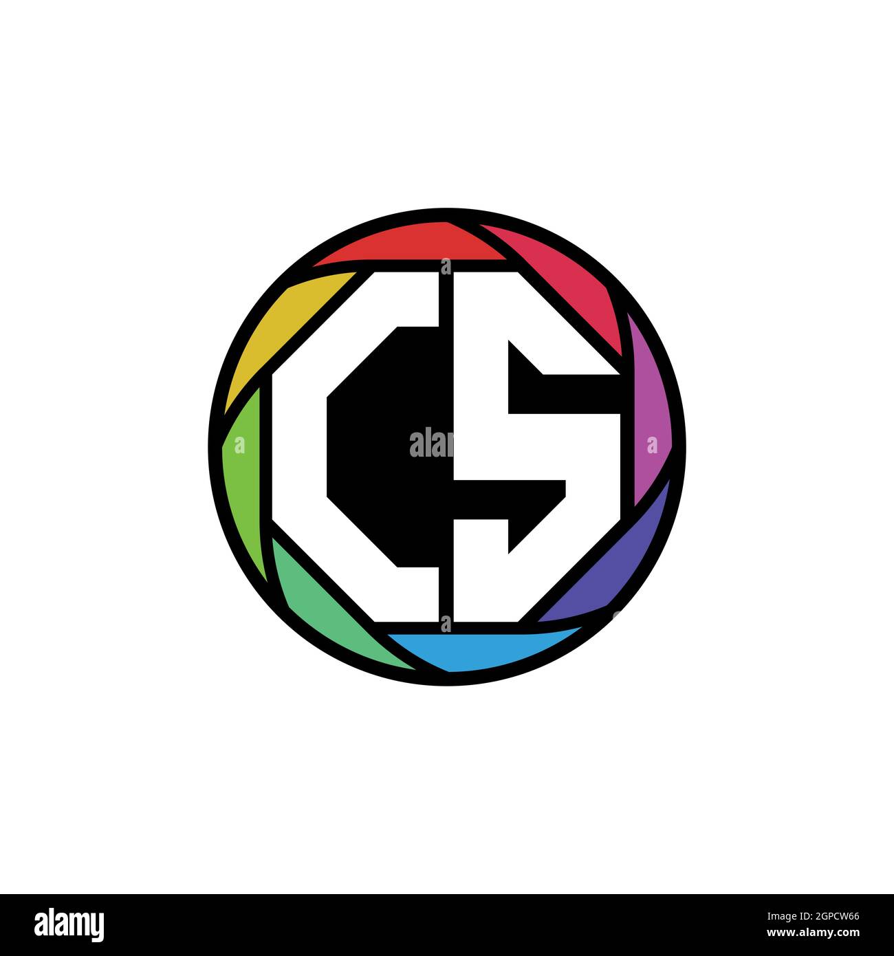 Letter s badge logo Cut Out Stock Images & Pictures - Alamy