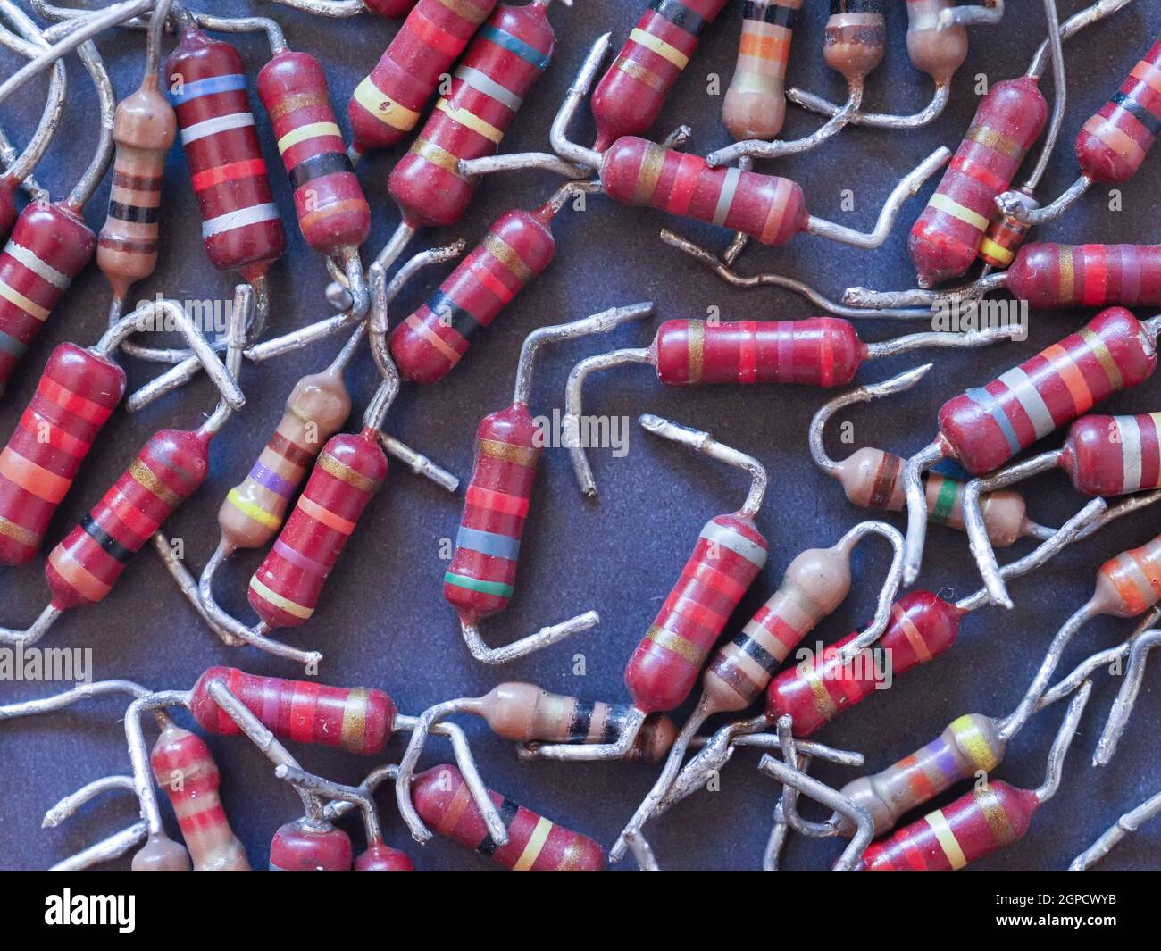 Passive resistor for electrical resistance in a circuit Stock Photo - Alamy