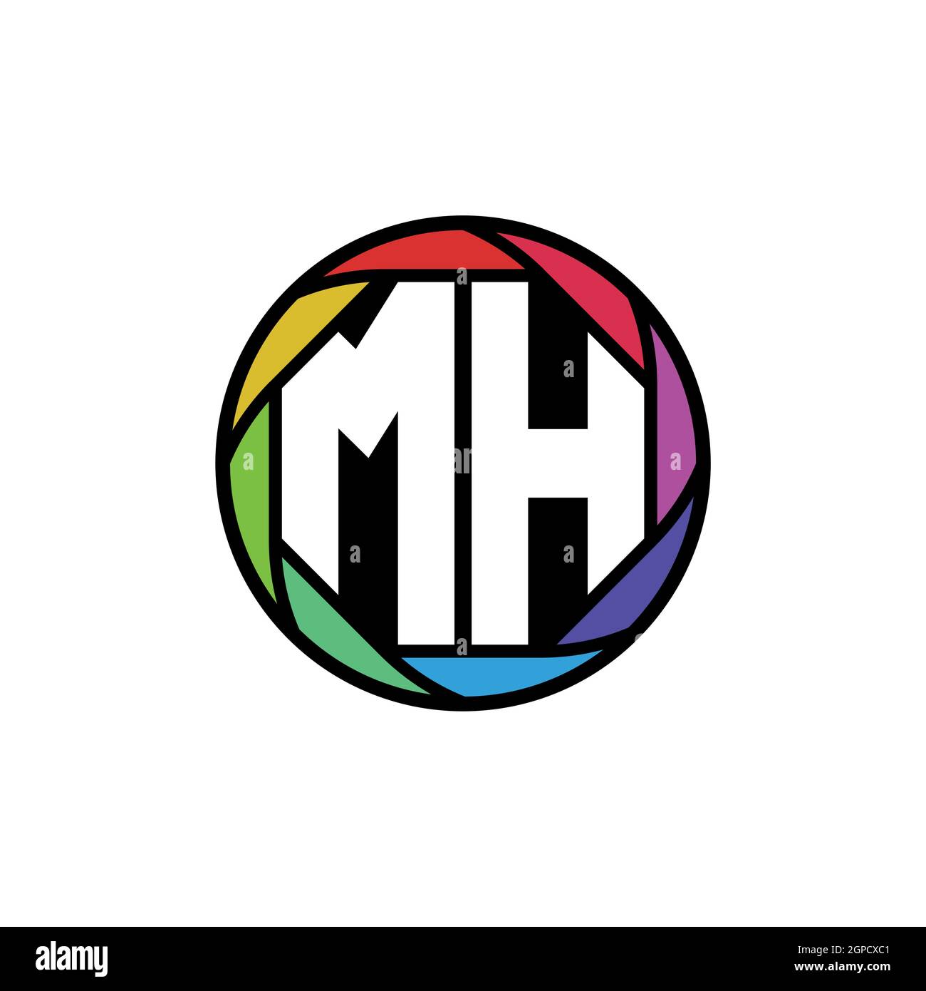 Mh gaming logo hi-res stock photography and images - Alamy