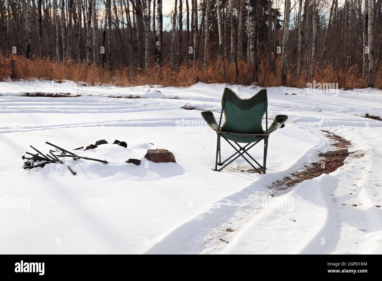 Broken camping chair hi-res stock photography and images - Alamy