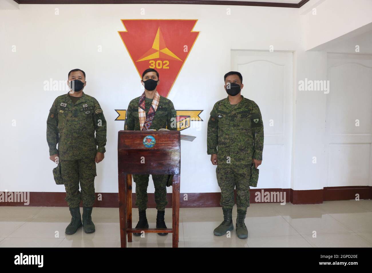 Tanjay, Philippines. 28th Sep, 2021. Newly Installed 3rd Infantry ...