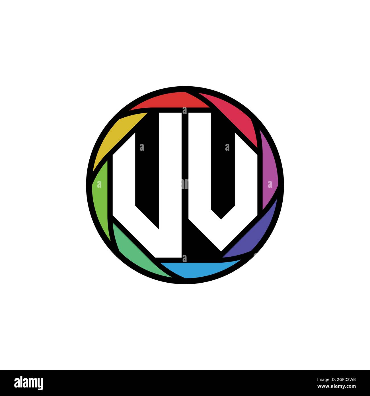 Uv monogram hi-res stock photography and images - Alamy