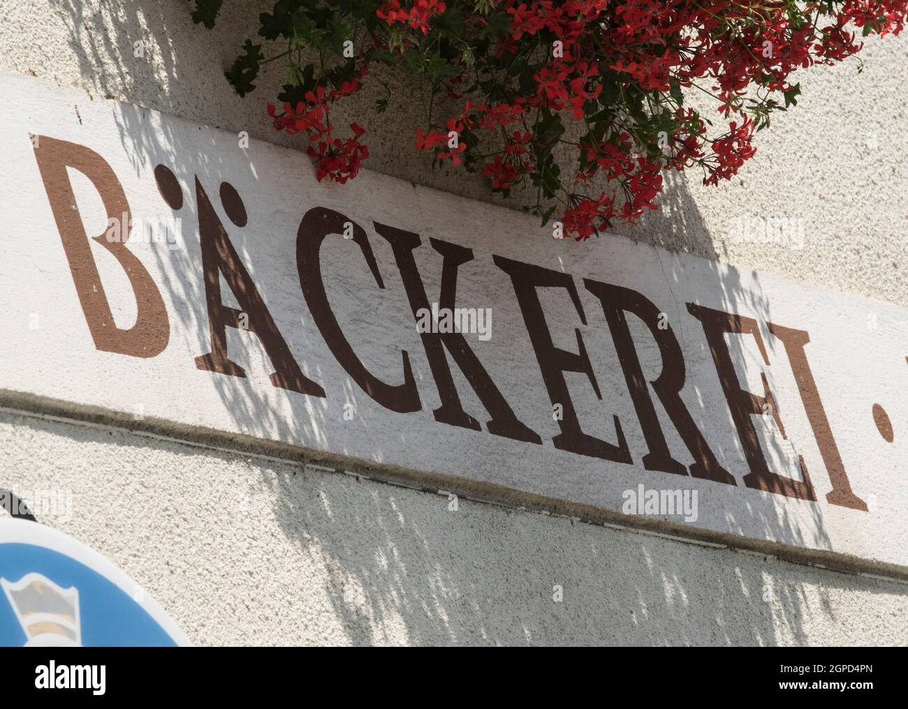 German bakery sign hi-res stock photography and images - Alamy