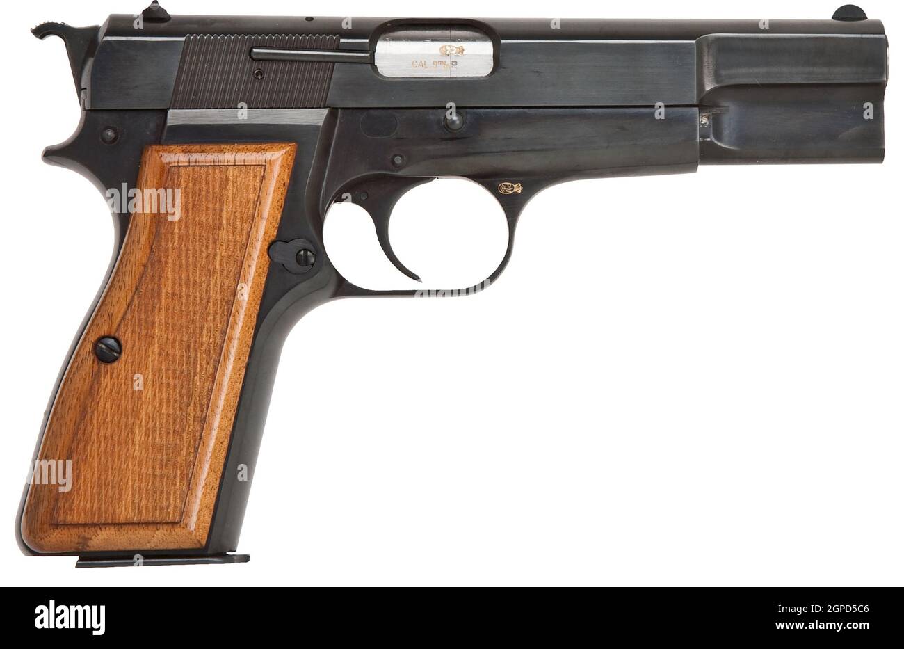 Browning Hi-Power Semi-Automatic Pistol Stock Photo - Alamy