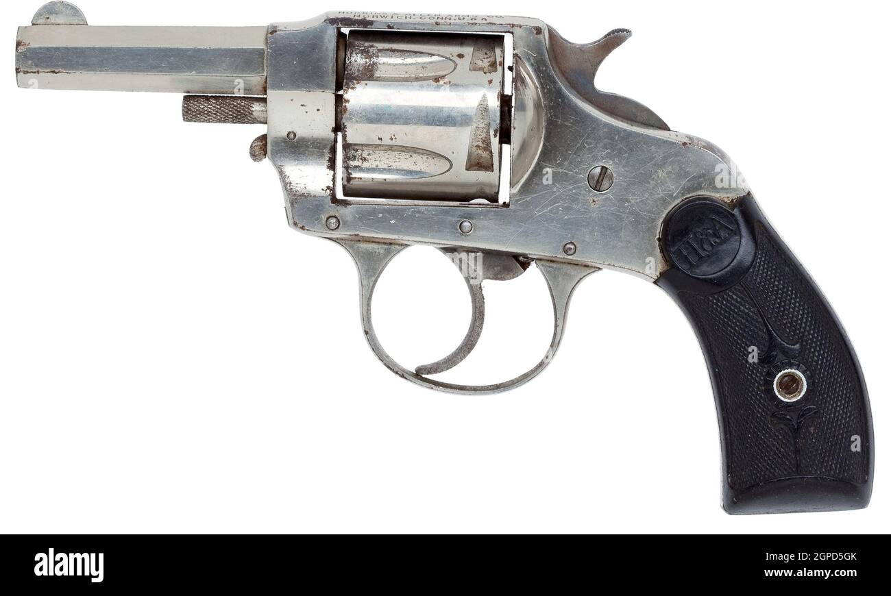 Hopkins & Allen Model No. 6 Double-Action Revolver Stock Photo - Alamy
