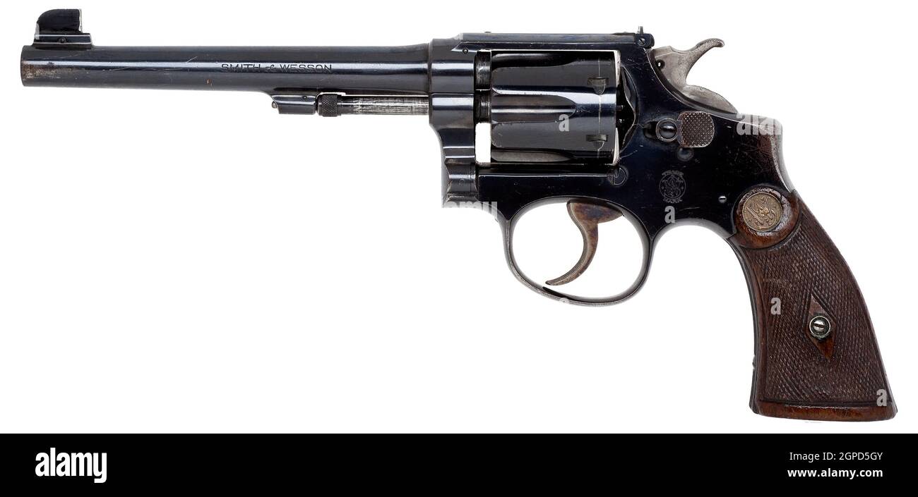 Smith & Wesson Double Action Revolver Stock Photo - Alamy