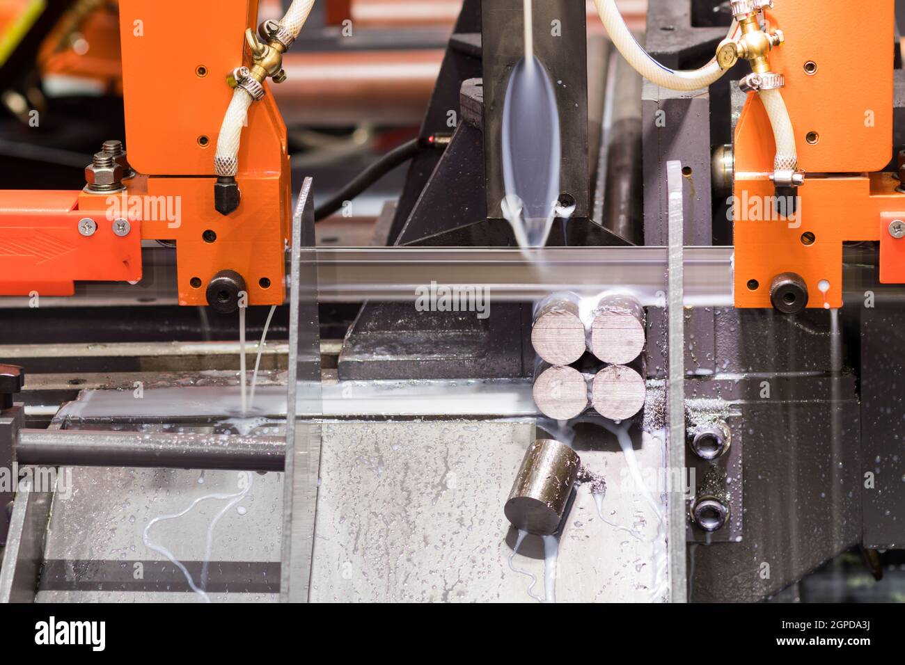 Steel rod cutting machine hi-res stock photography and images - Alamy