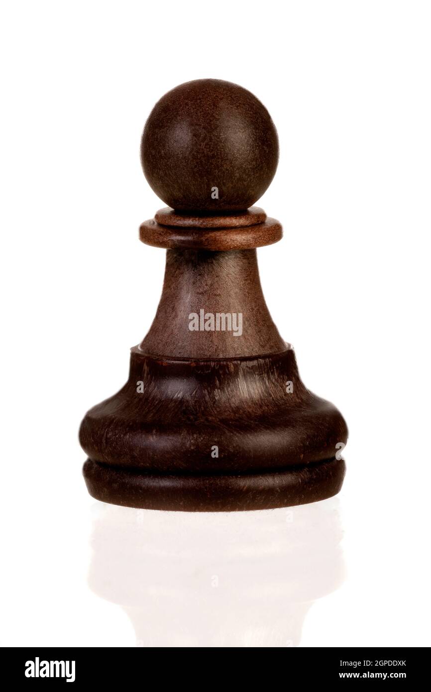 The pawn, chess piece isolated on a white background Stock Photo - Alamy