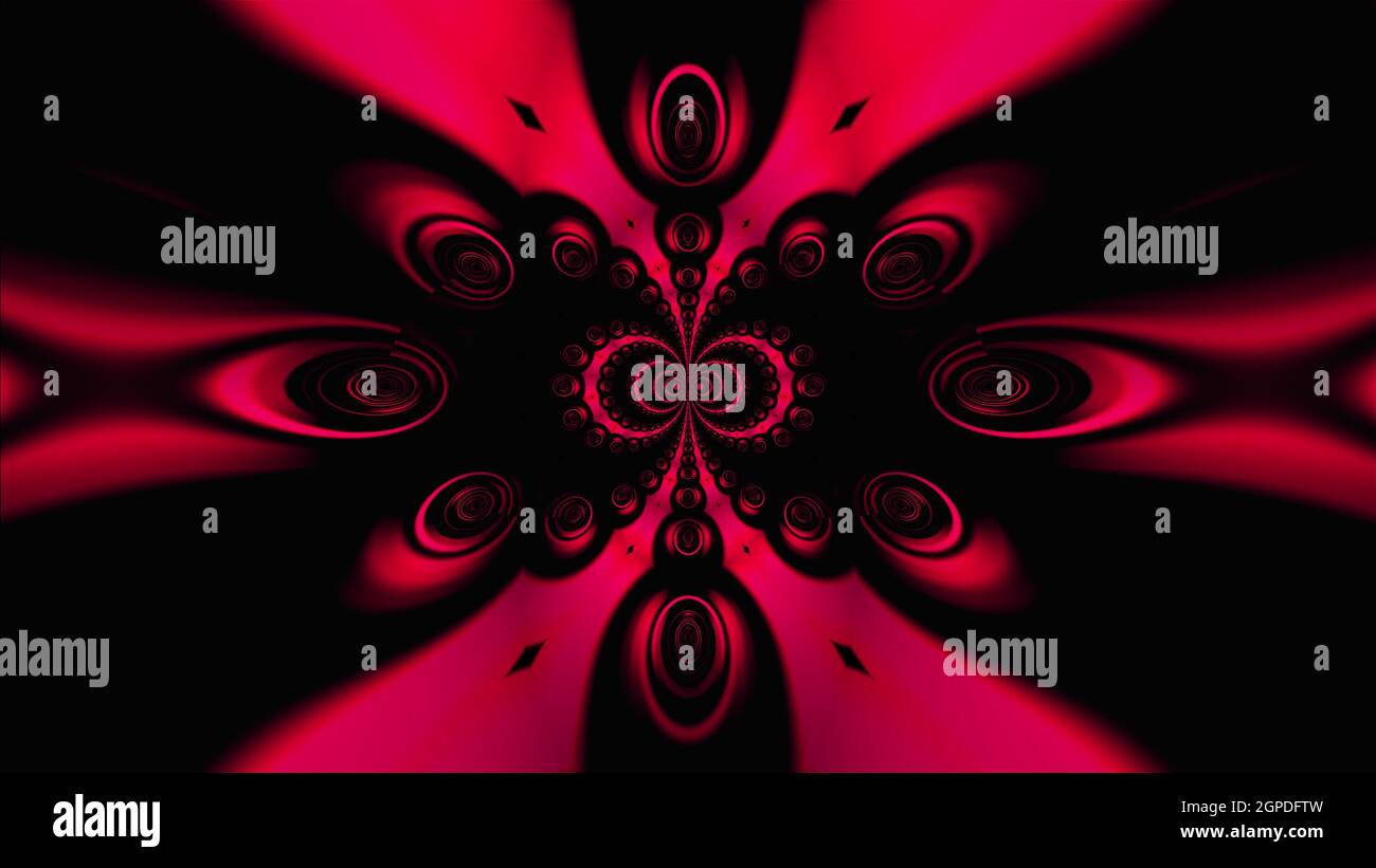 Oval 3D render figures with varying dimensions and whirlpool of spiral ...