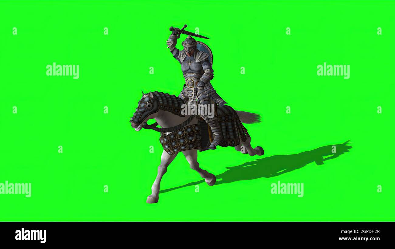 Sword fighting green screen hi-res stock photography and images - Alamy