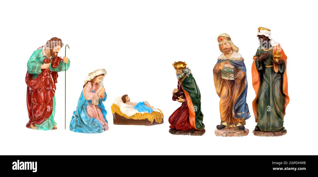 Nativity Scene Characters Cut Out