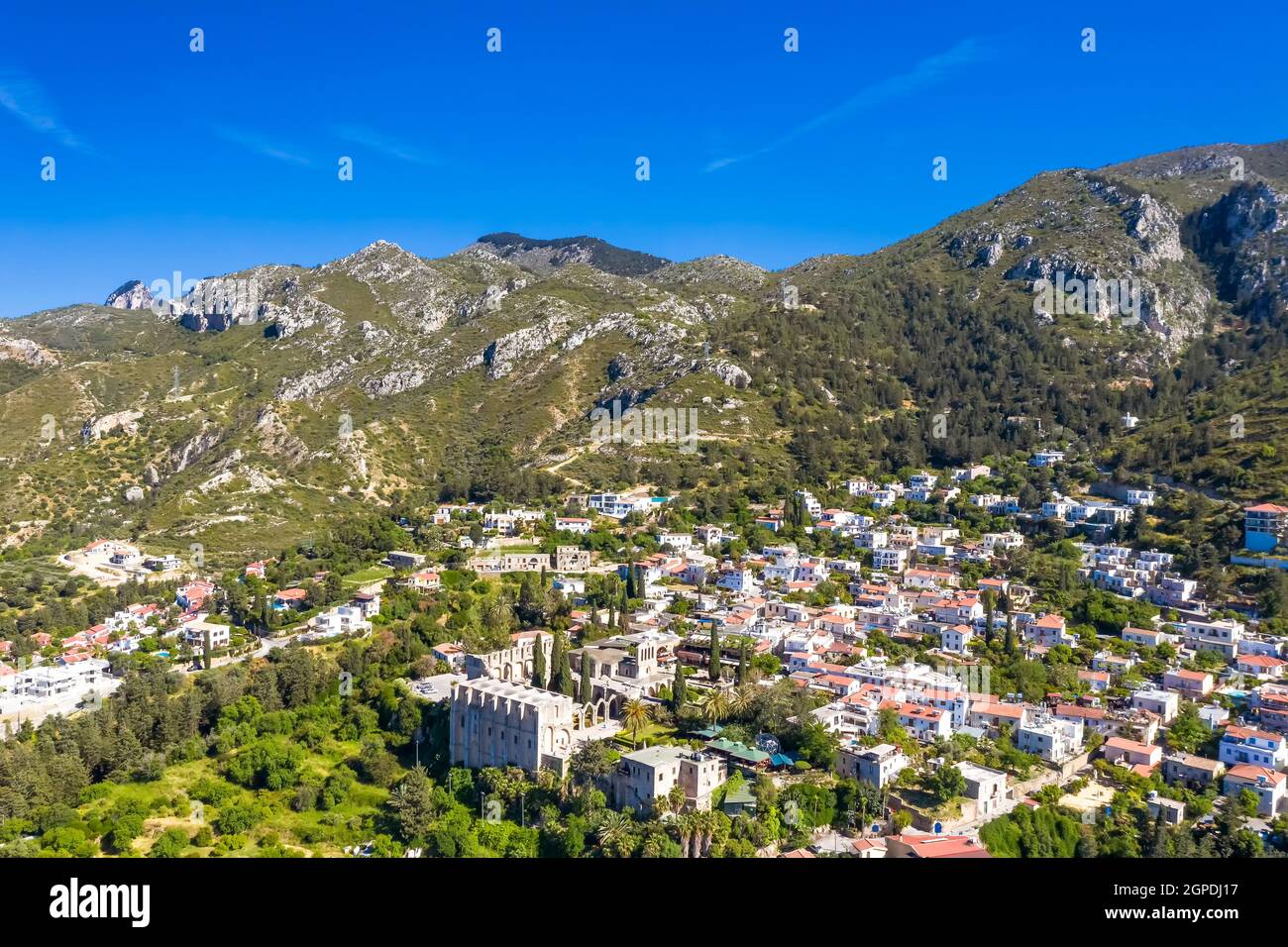 Bellapais village hi-res stock photography and images - Alamy