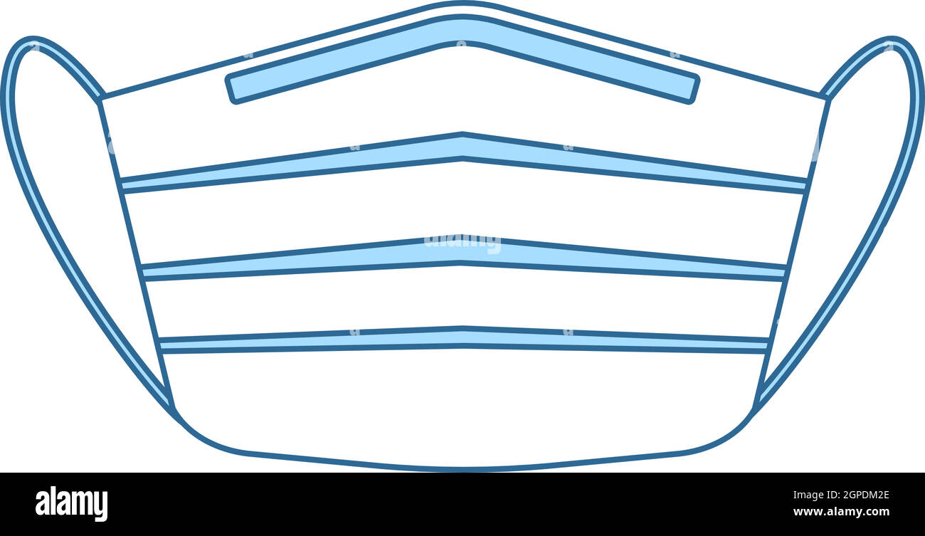 Line icon respiratory face Stock Vector Images - Alamy