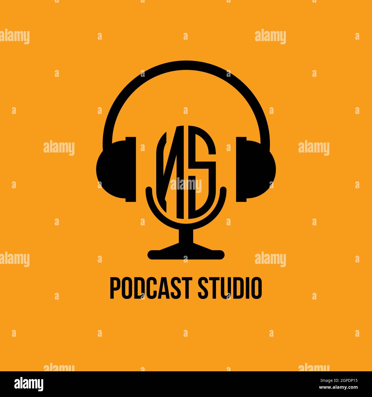 FP Logo ESport Gaming Initial with Blue Light Color design vector ...