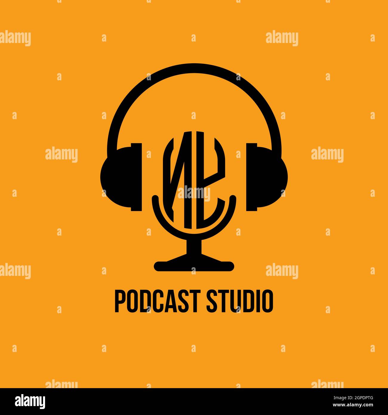 FU Logo ESport Gaming Initial with Blue Light Color design vector ...