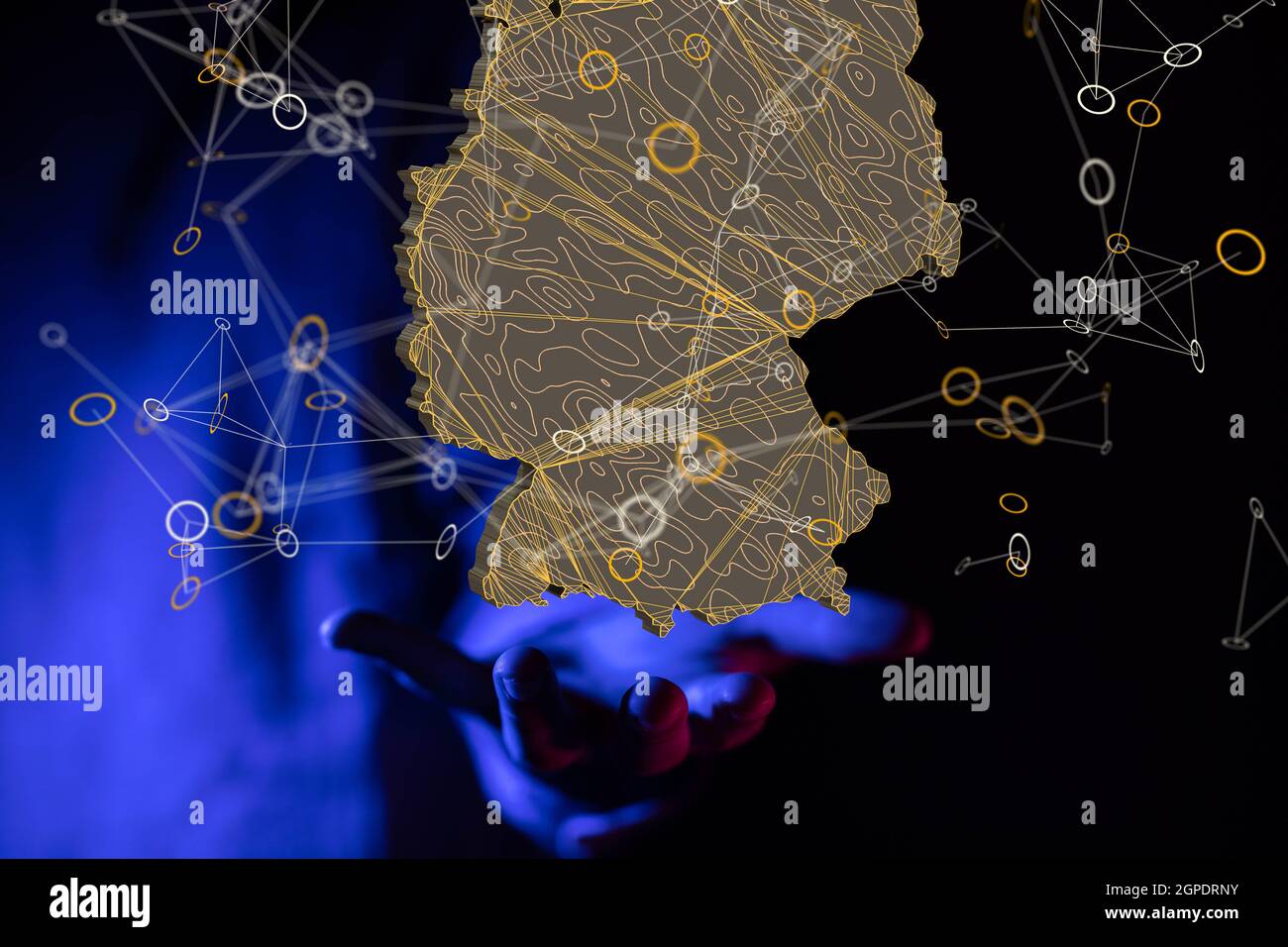 German expansion map hi-res stock photography and images - Alamy