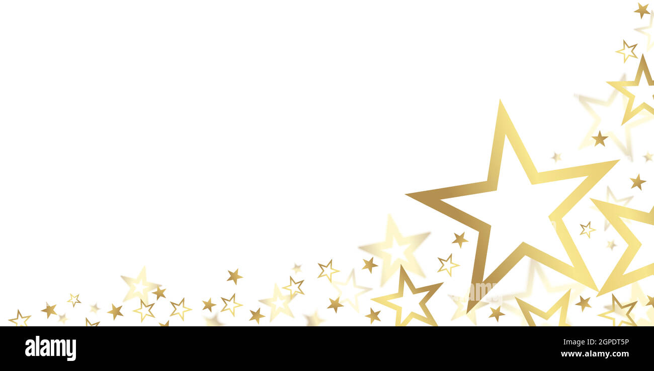 christmas corner with colored stars Stock Vector Image & Art - Alamy