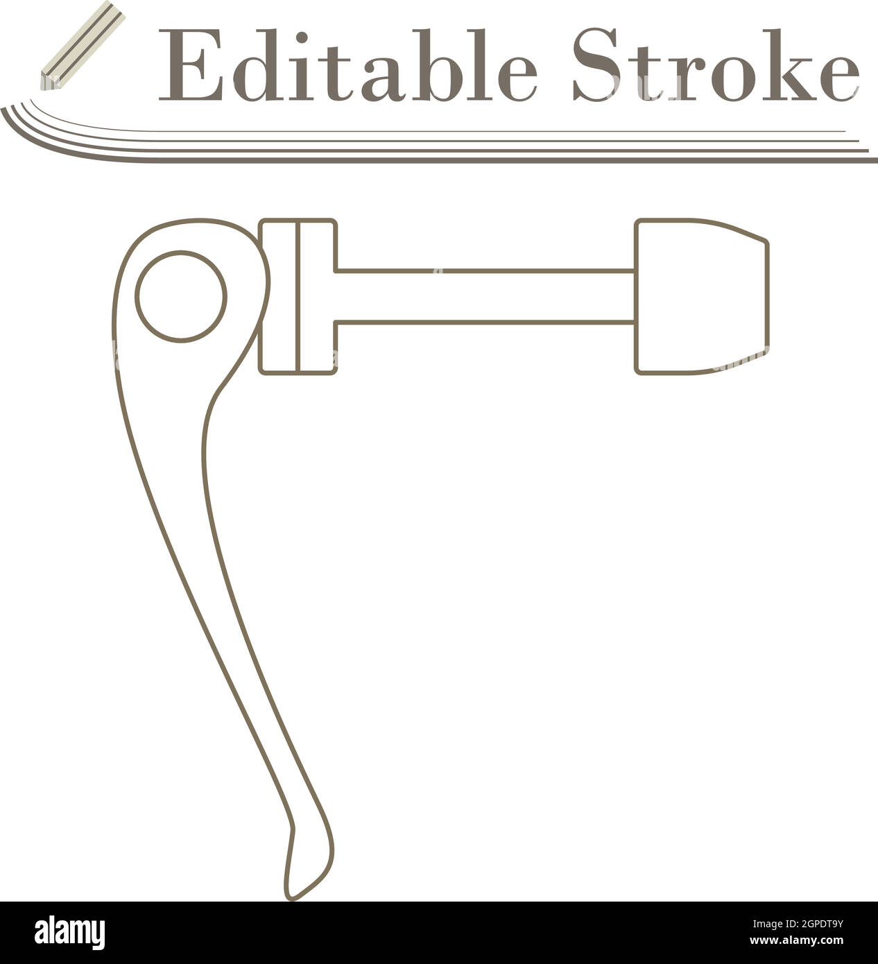 Bike Quick Release Icon Stock Vector Image & Art - Alamy