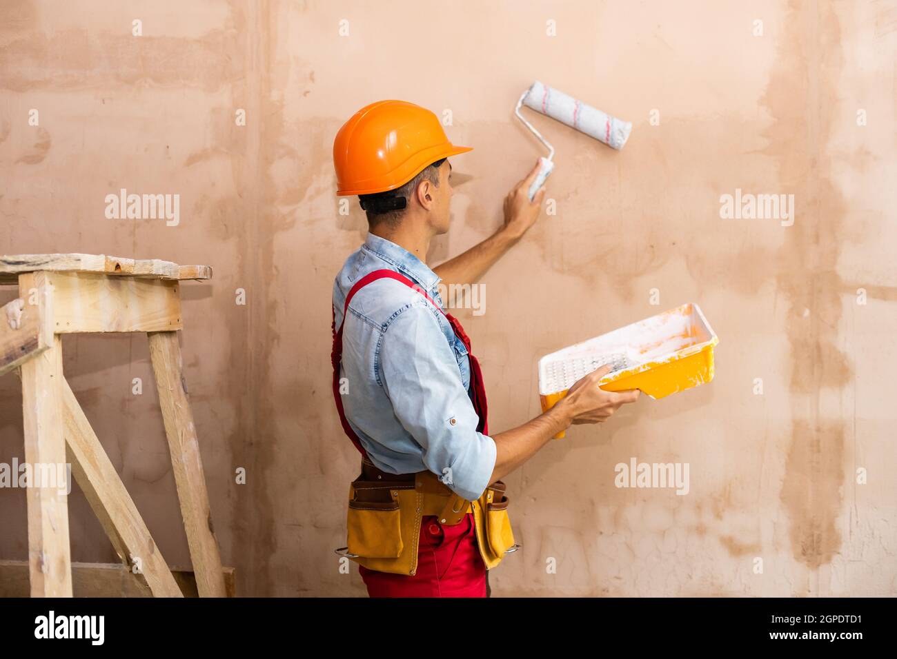 repair, building, construction, people and maintenance concept ...