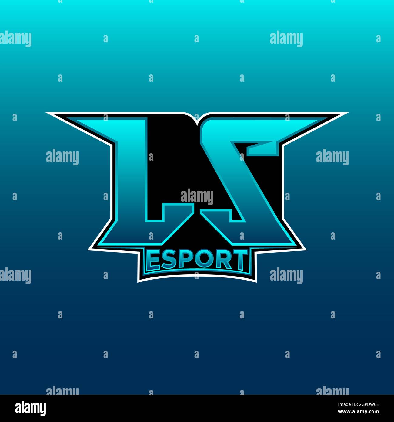 Ls gaming logo hi-res stock photography and images - Alamy